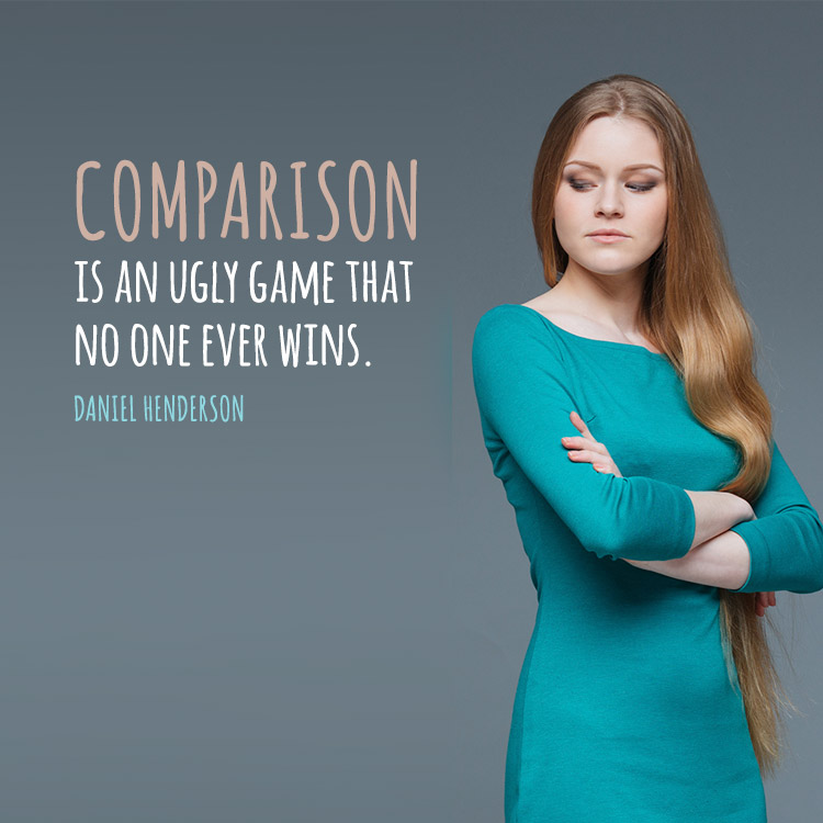 What to do instead of comparing? – Kenrick Vaz