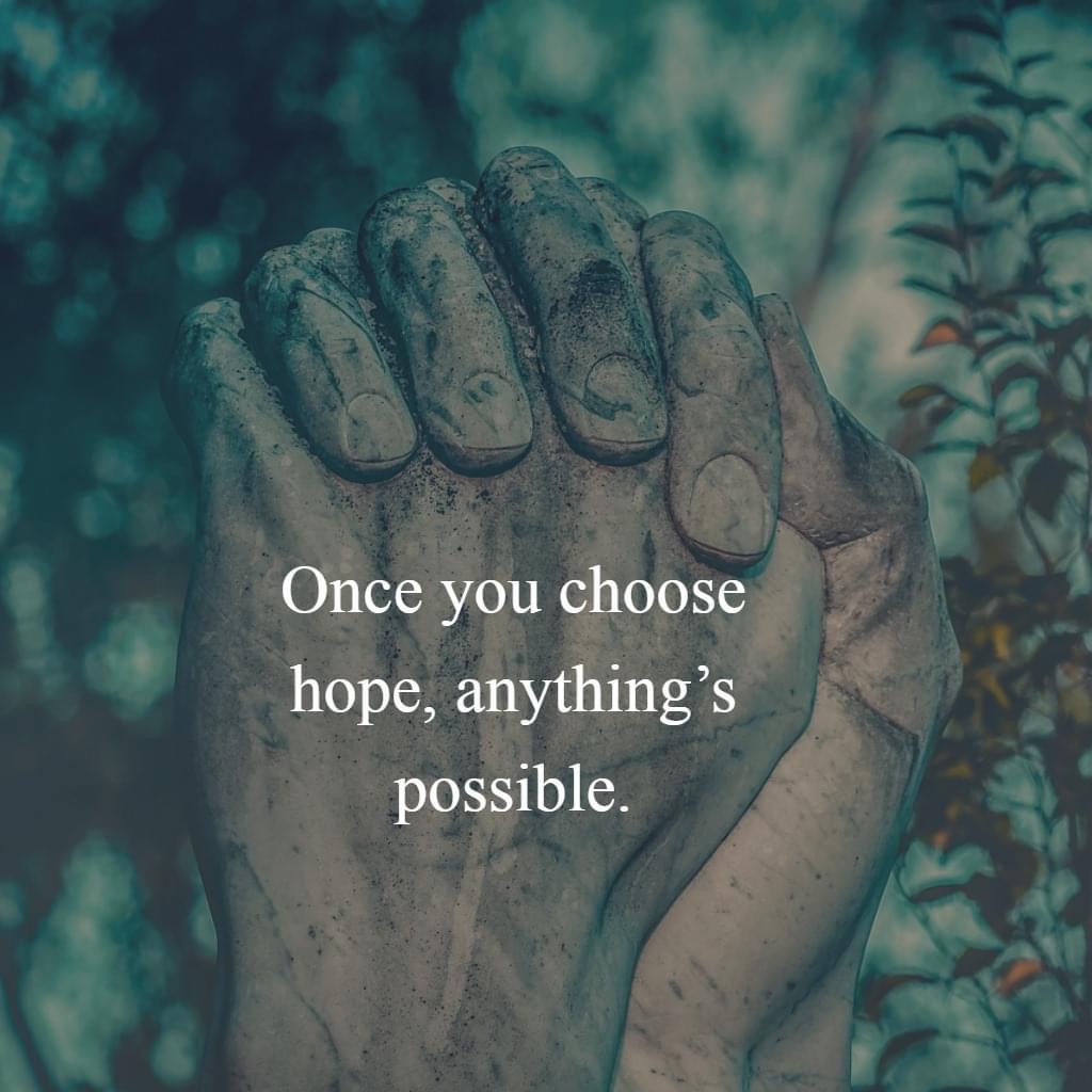 Choosing Hope – Kenrick Vaz