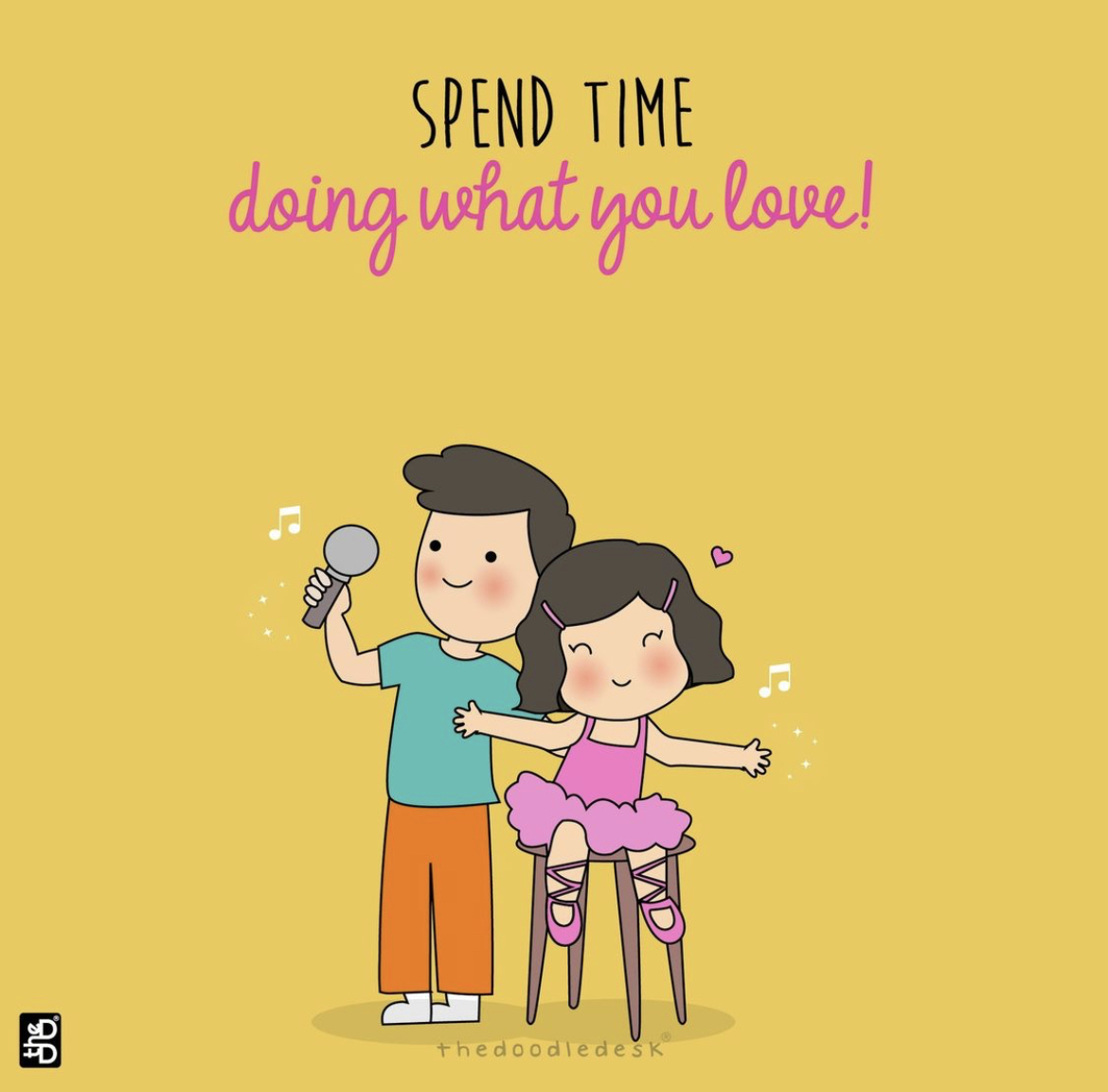 Spend More Time Doing What You Love – Kenrick Vaz