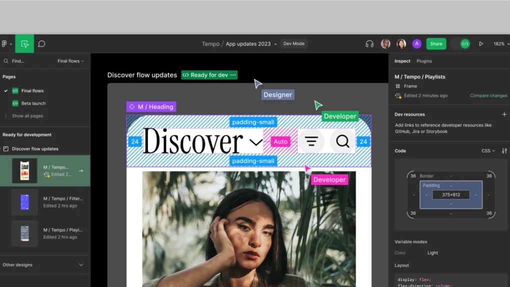 Figma’s Dev Mode: Bringing Designers & Developers Together – Kenrick Vaz