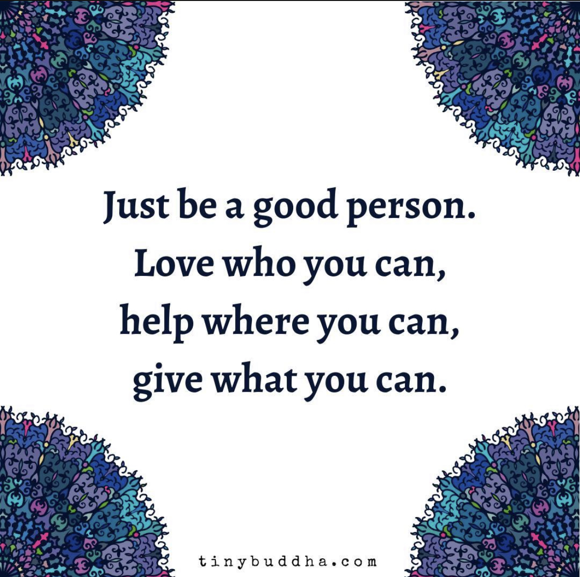 The Essence of Being a Good Person – Kenrick Vaz