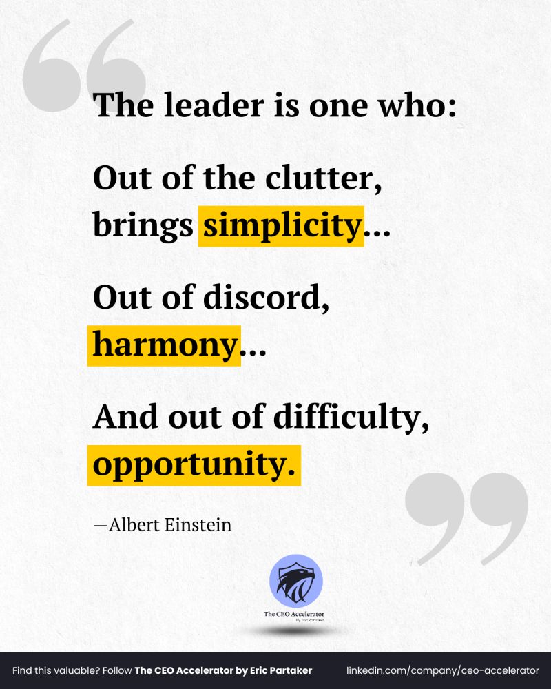 Leadership by Einstein – Kenrick Vaz